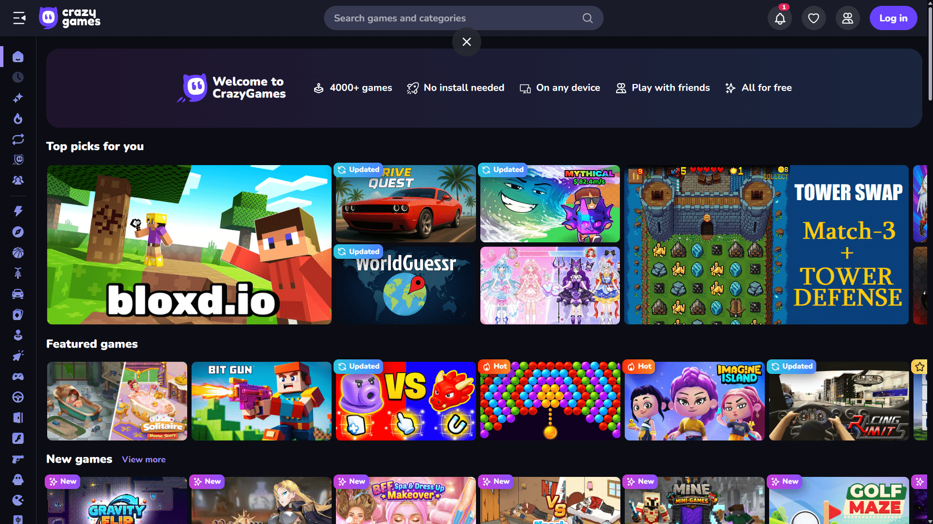 Best Fun Game Websites to Play Online in 2026