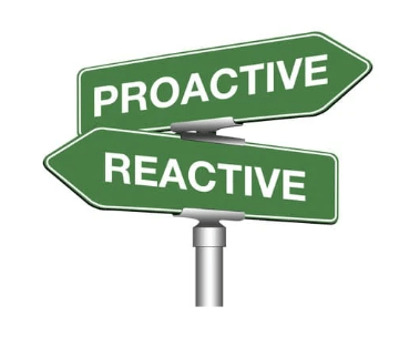 proactive active and reactive